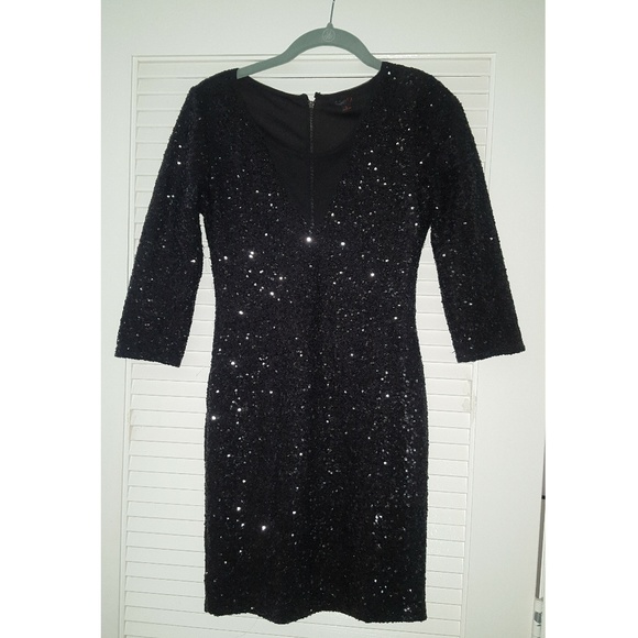 G by Guess | Dresses | G By Guess Black Sequin Dress | Poshmark